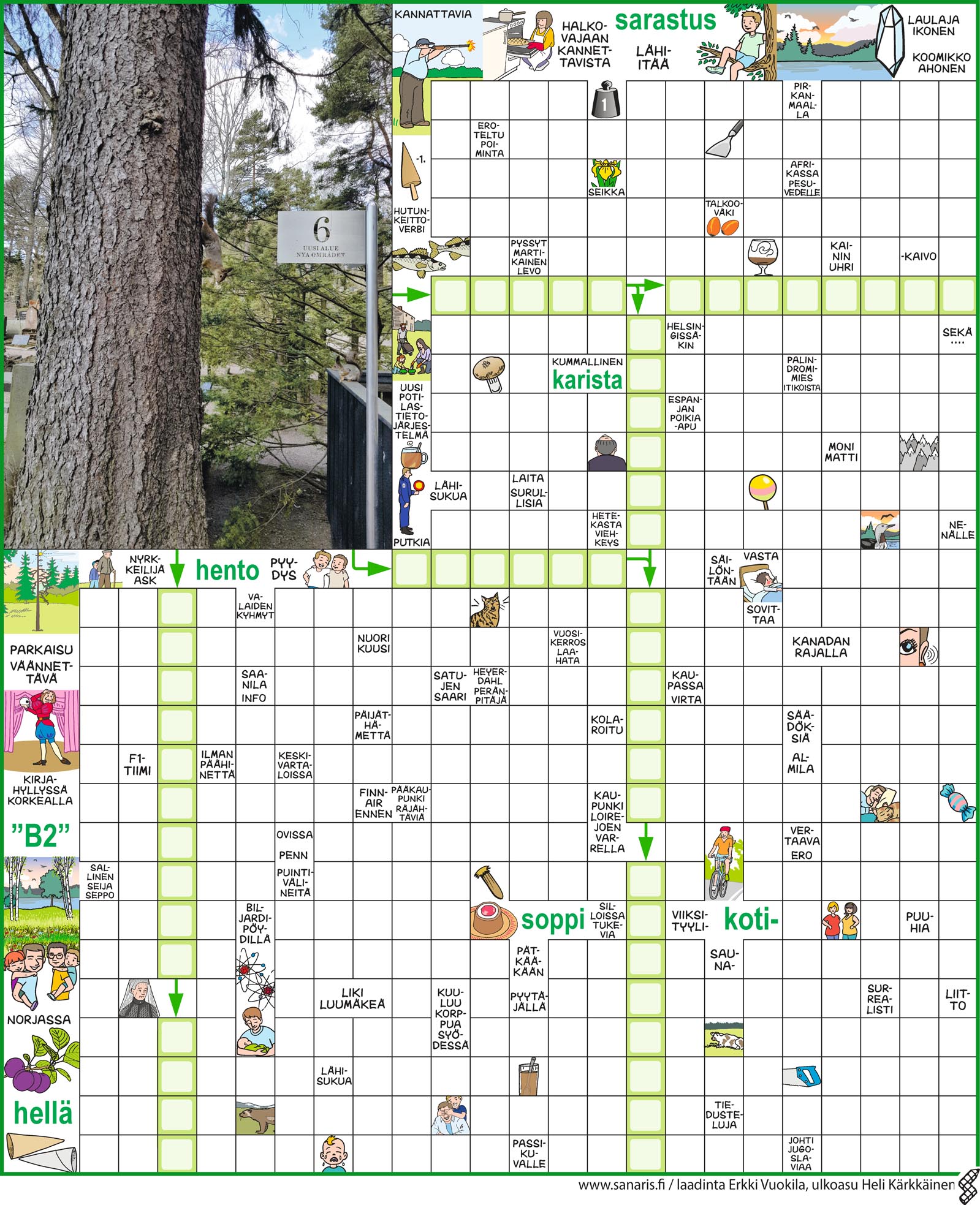 Sanaristikot.net - Ristikkoarkisto - Uusimmat