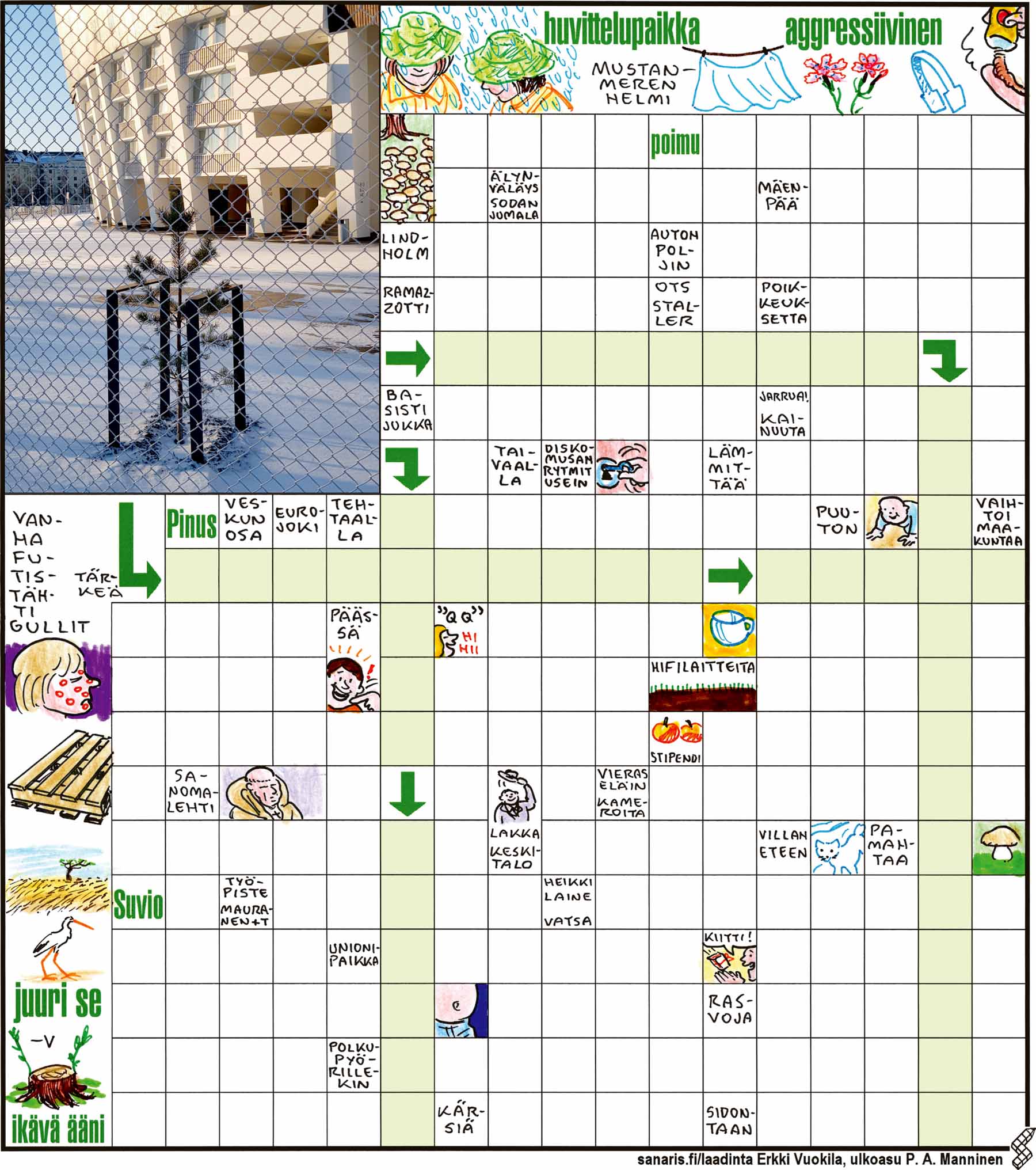 Sanaristikot.net - Ristikkoarkisto - Uusimmat