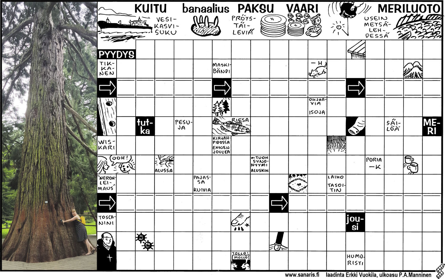 Sanaristikot.net - Ristikkoarkisto - Uusimmat