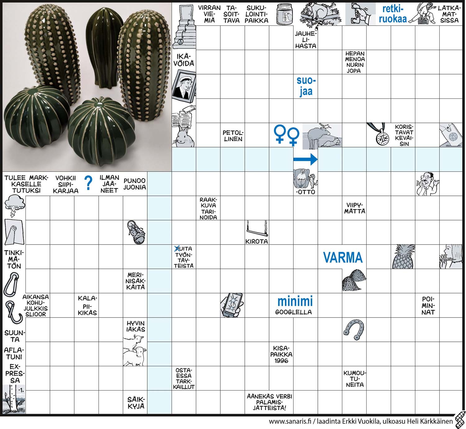 Sanaristikot.net - Ristikkoarkisto - Uusimmat