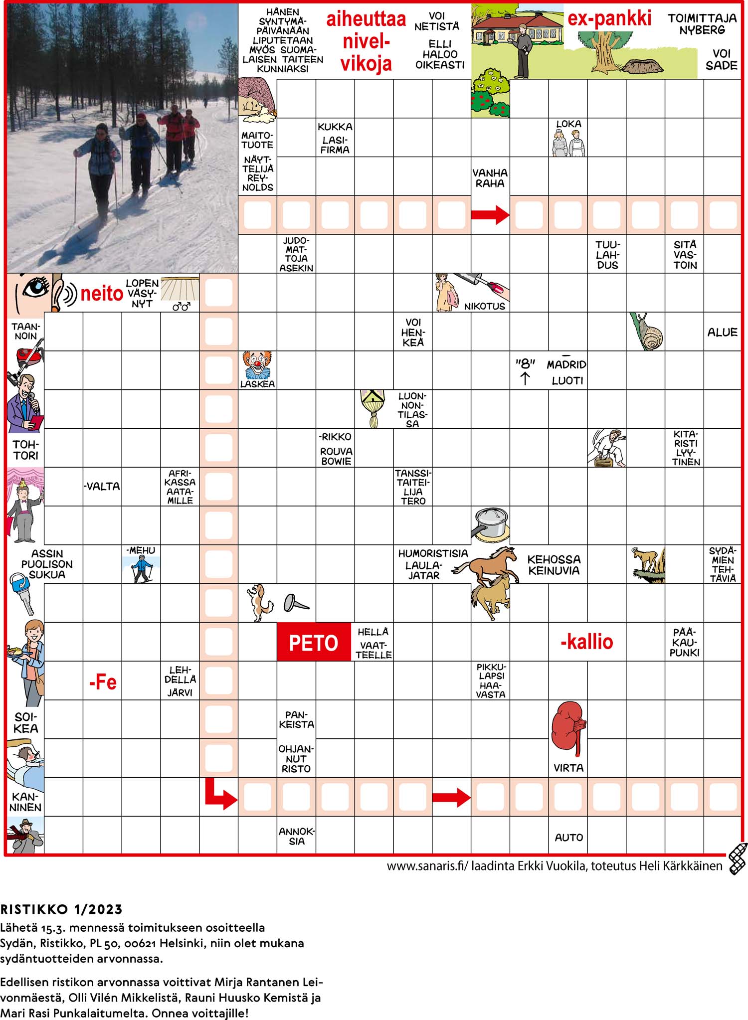 Sanaristikot.net - Ristikkoarkisto - Uusimmat