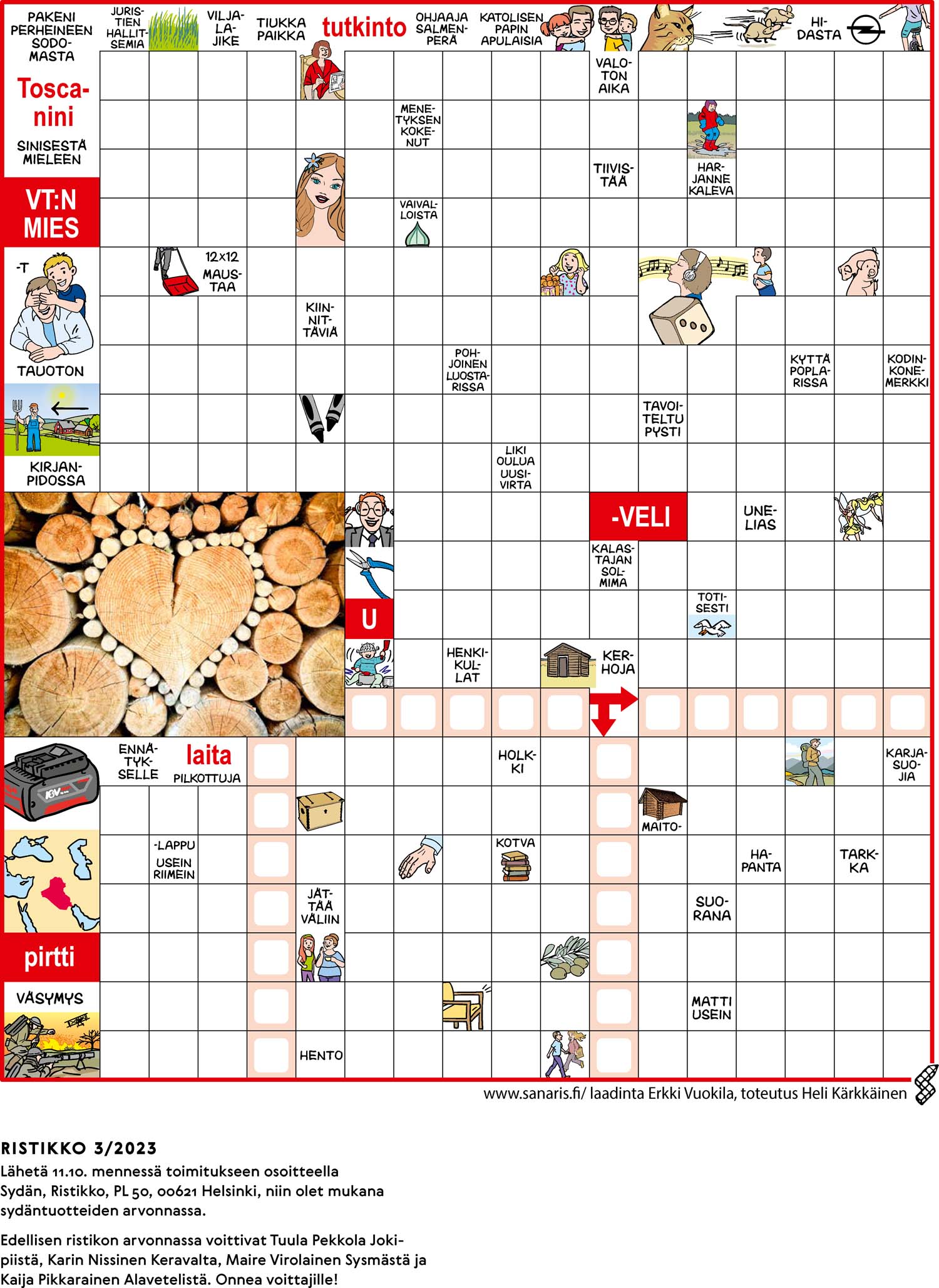 Sanaristikot.net - Ristikkoarkisto - Uusimmat