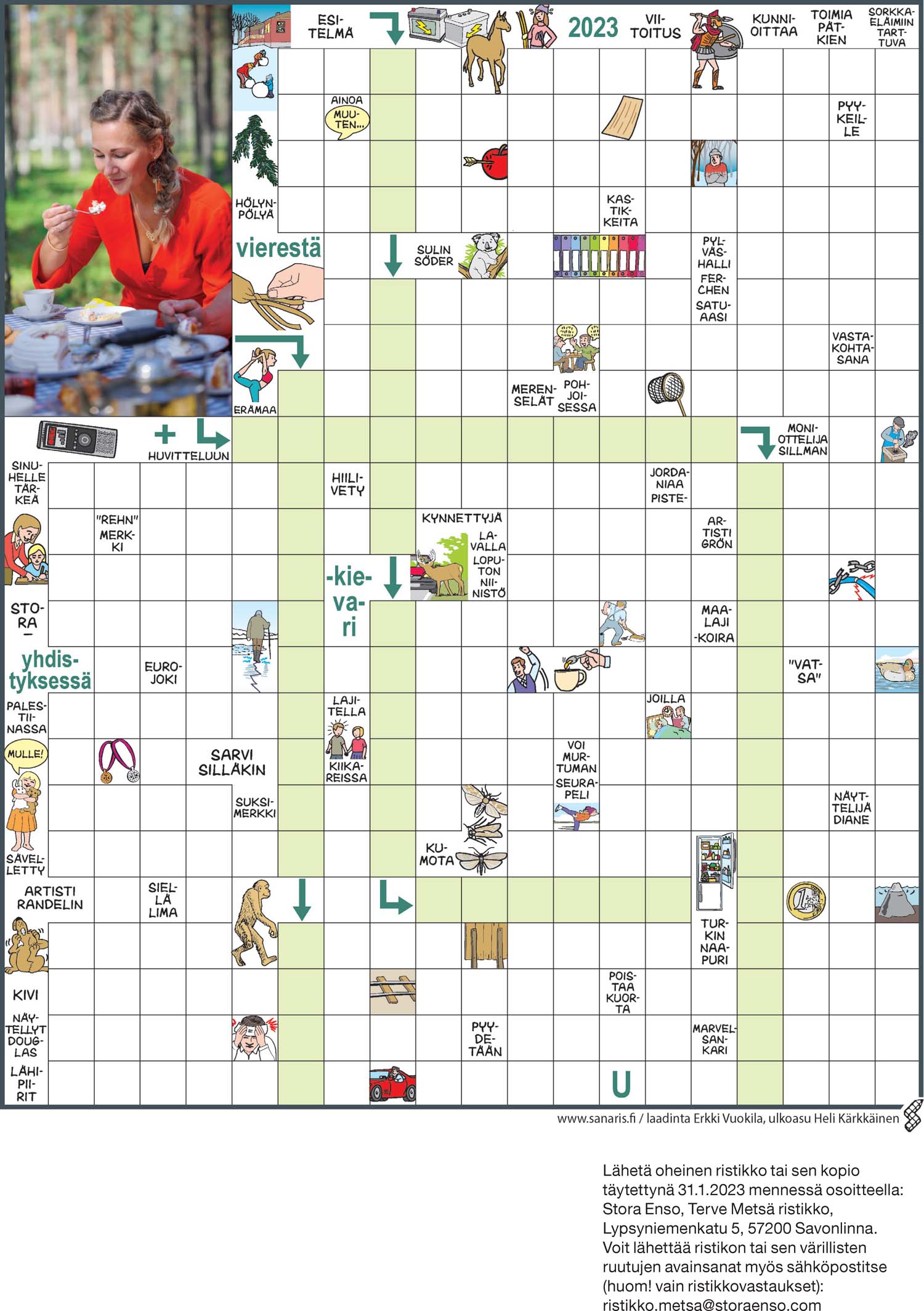 Sanaristikot.net - Ristikkoarkisto - Uusimmat